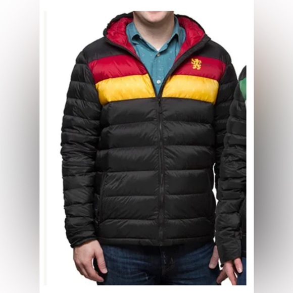 Warner Bros. | Jackets & Coats | Harry Potter Gryffindor Puffer Jacket ...